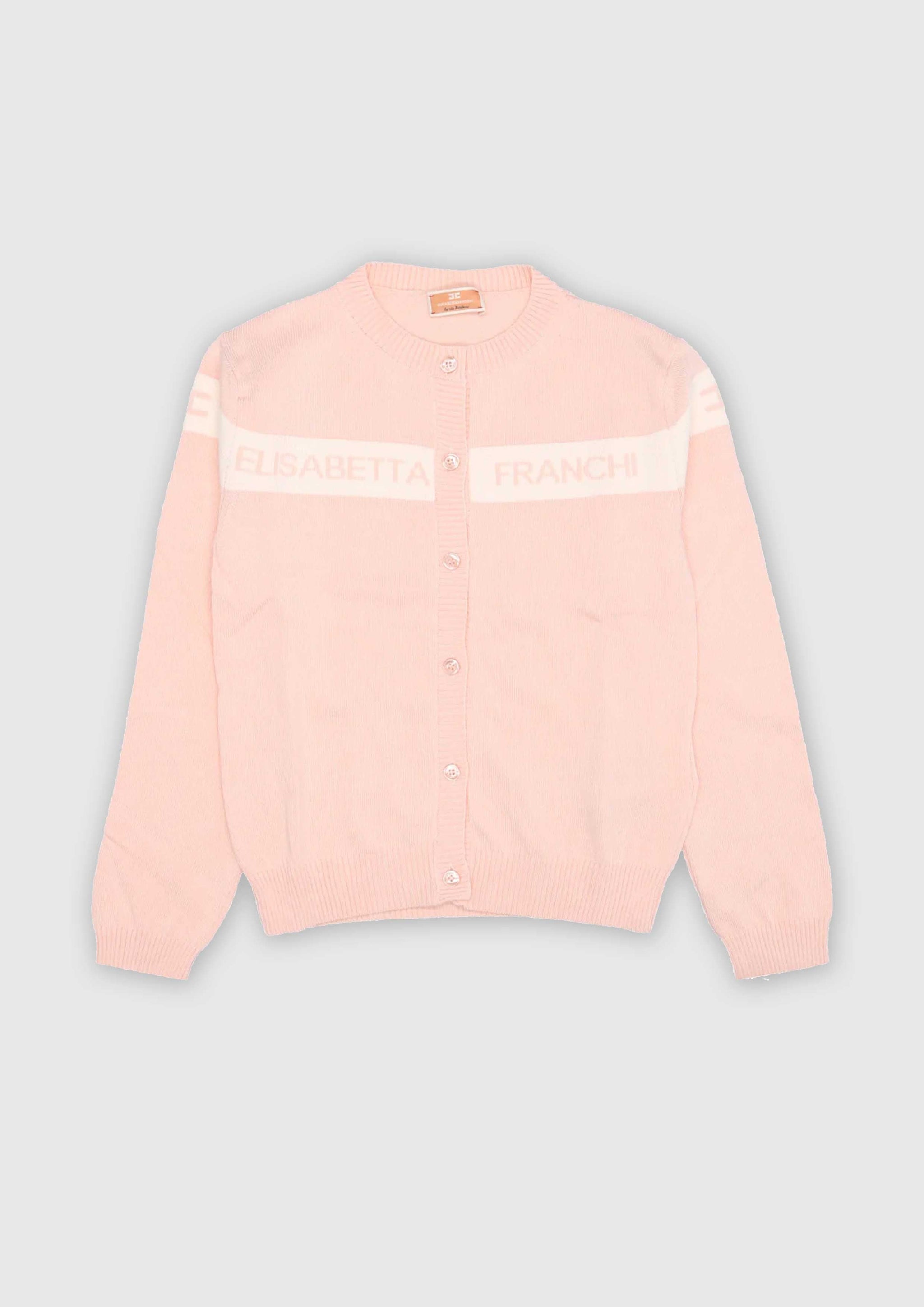 Branded Pink Cardigan