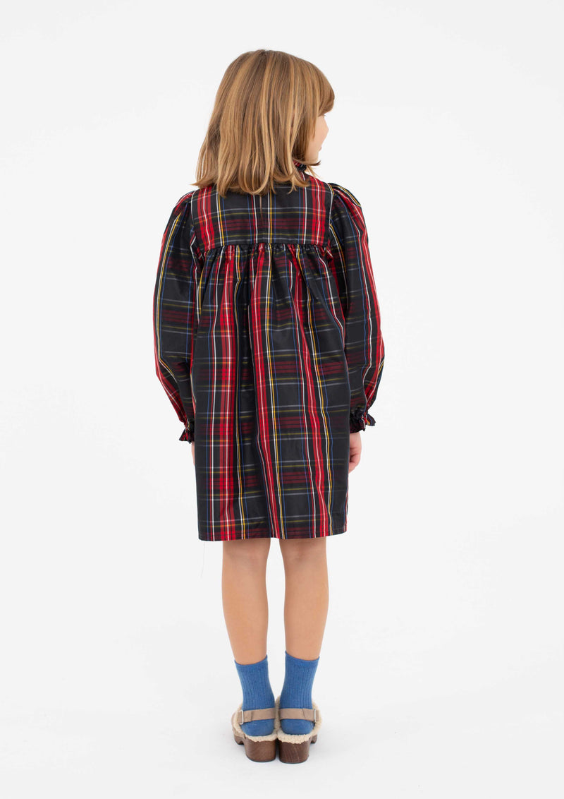 Piccola Ludo Festive Red Check Dress – Tiny Models